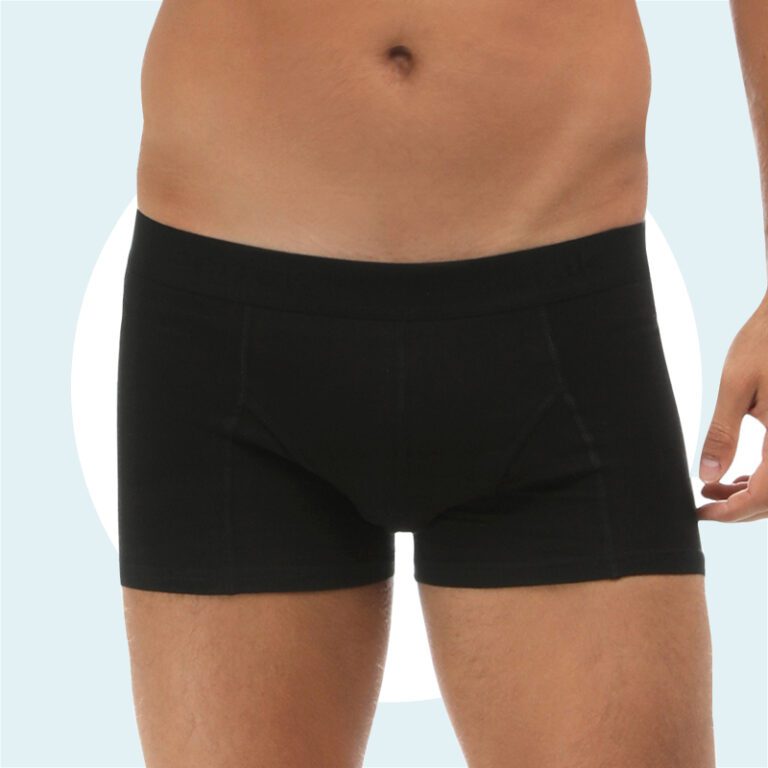 4 boxers absorbants lavables homme - Fuite urinaire - Biomedi
